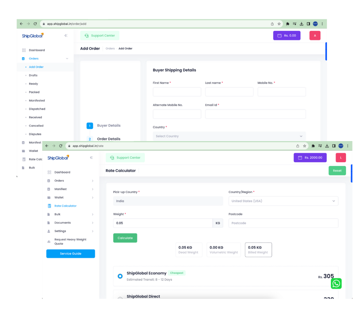 ShipGlobal.in – Cross-border Logistics Solutions